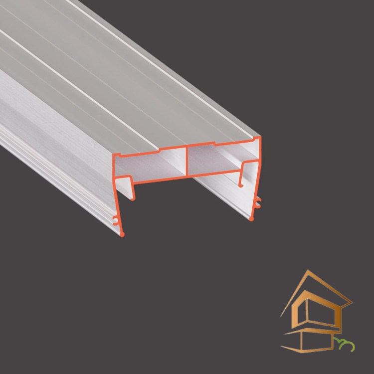 Профиль для натяжных потолков Flexy LINE 50, 2 м, гарпунная система